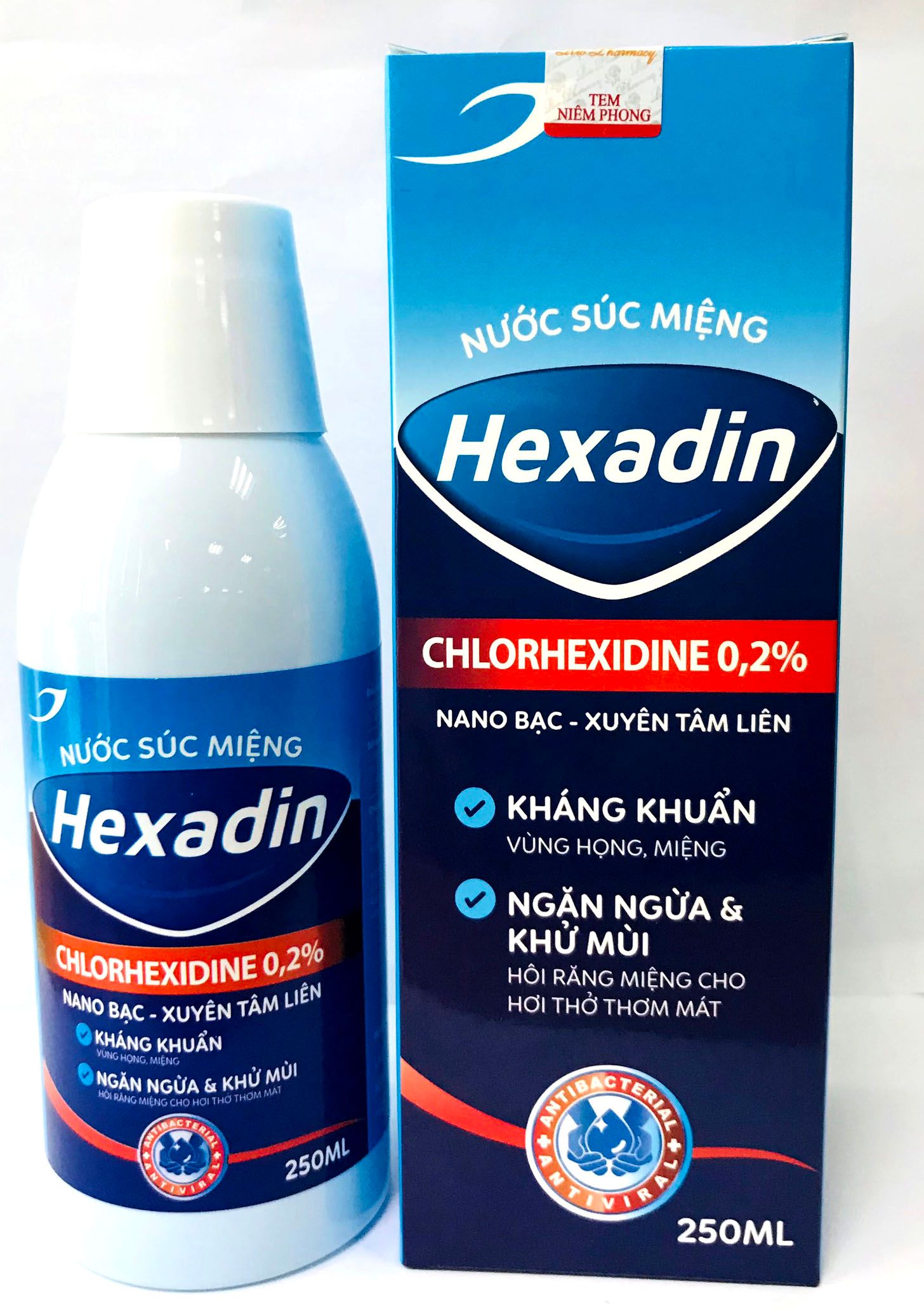 Nước súc miệng Hexadin | iCheck.vn