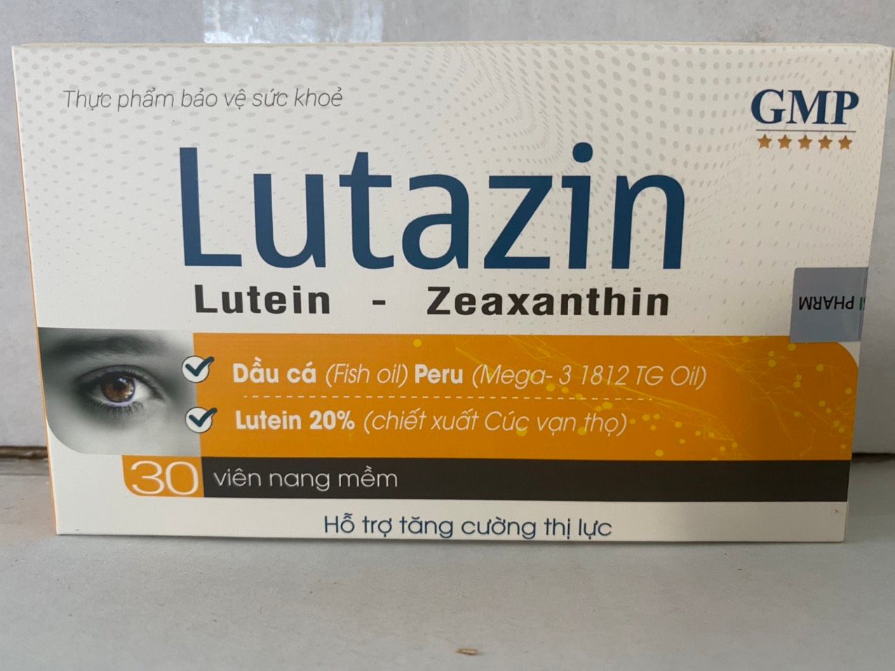 Viên uống bổ mắt Lutazin | iCheck.vn