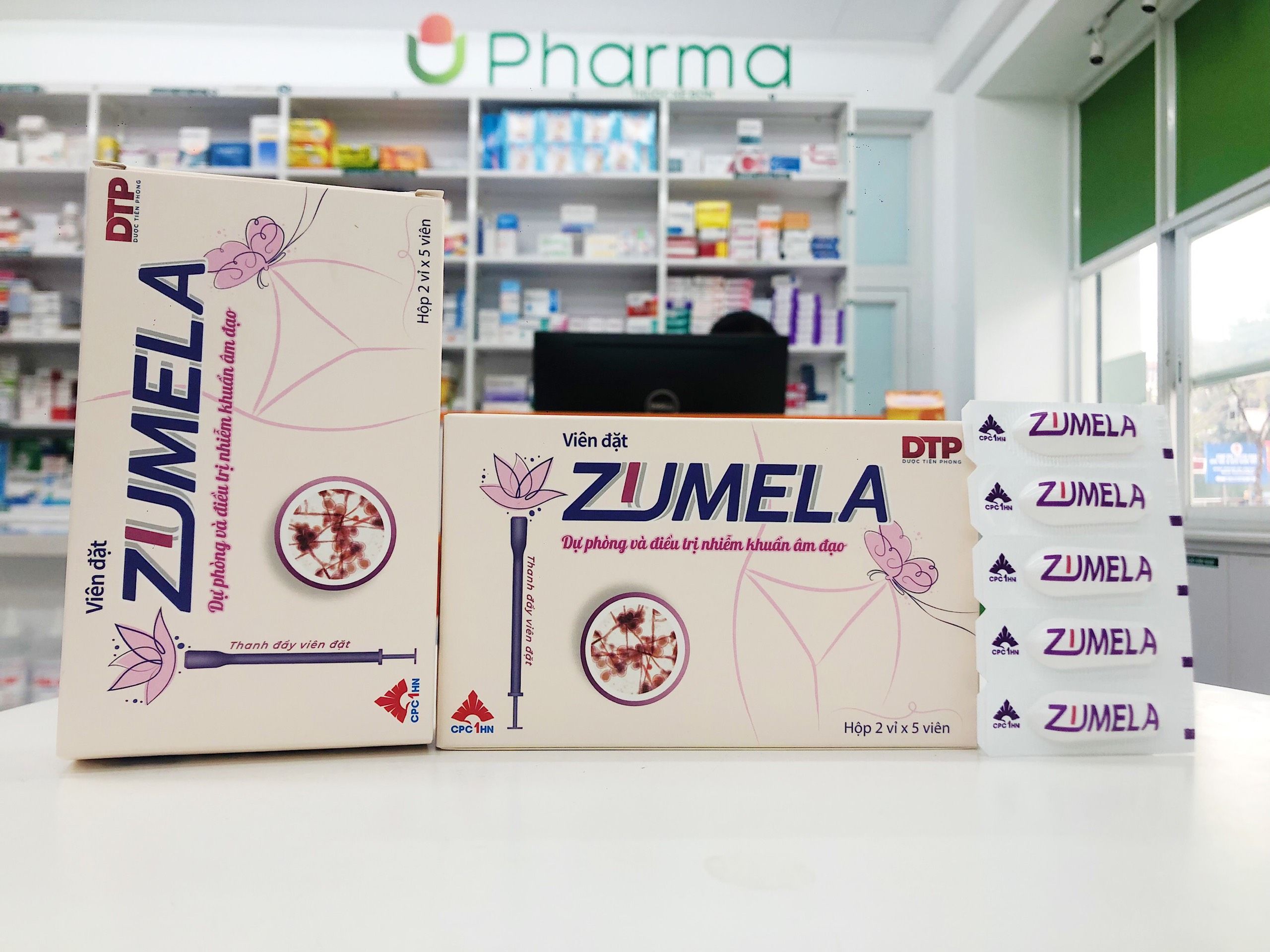 Viên đặt Zumela - Hộp 2 vỉ 5 viên( có thanh đẩy) | iCheck.vn