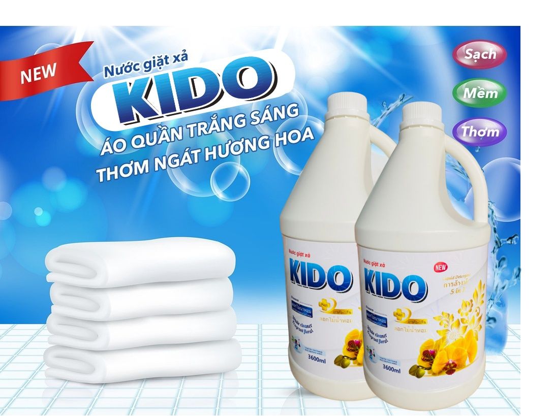 8936209730276 - Nước giặt KIDO trắng 3.6L