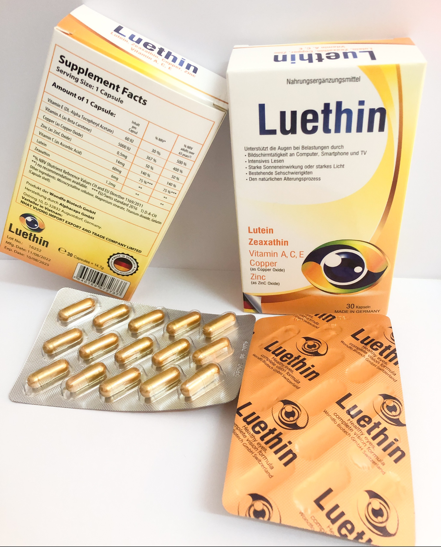THỰC PHẨM BẢO VỆ SỨC KHOẺ LUETHIN | iCheck.vn