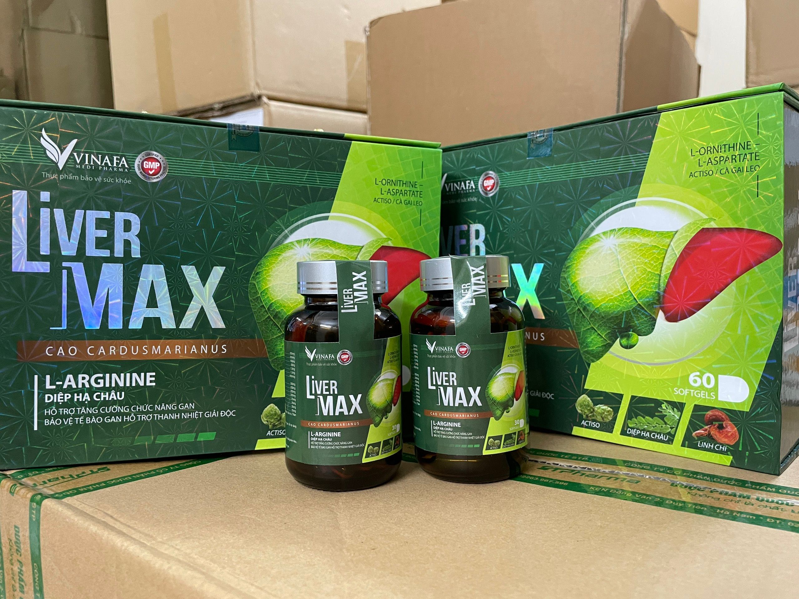 Thực phẩm bảo vệ sức khoẻ LIVER MAX | iCheck.vn