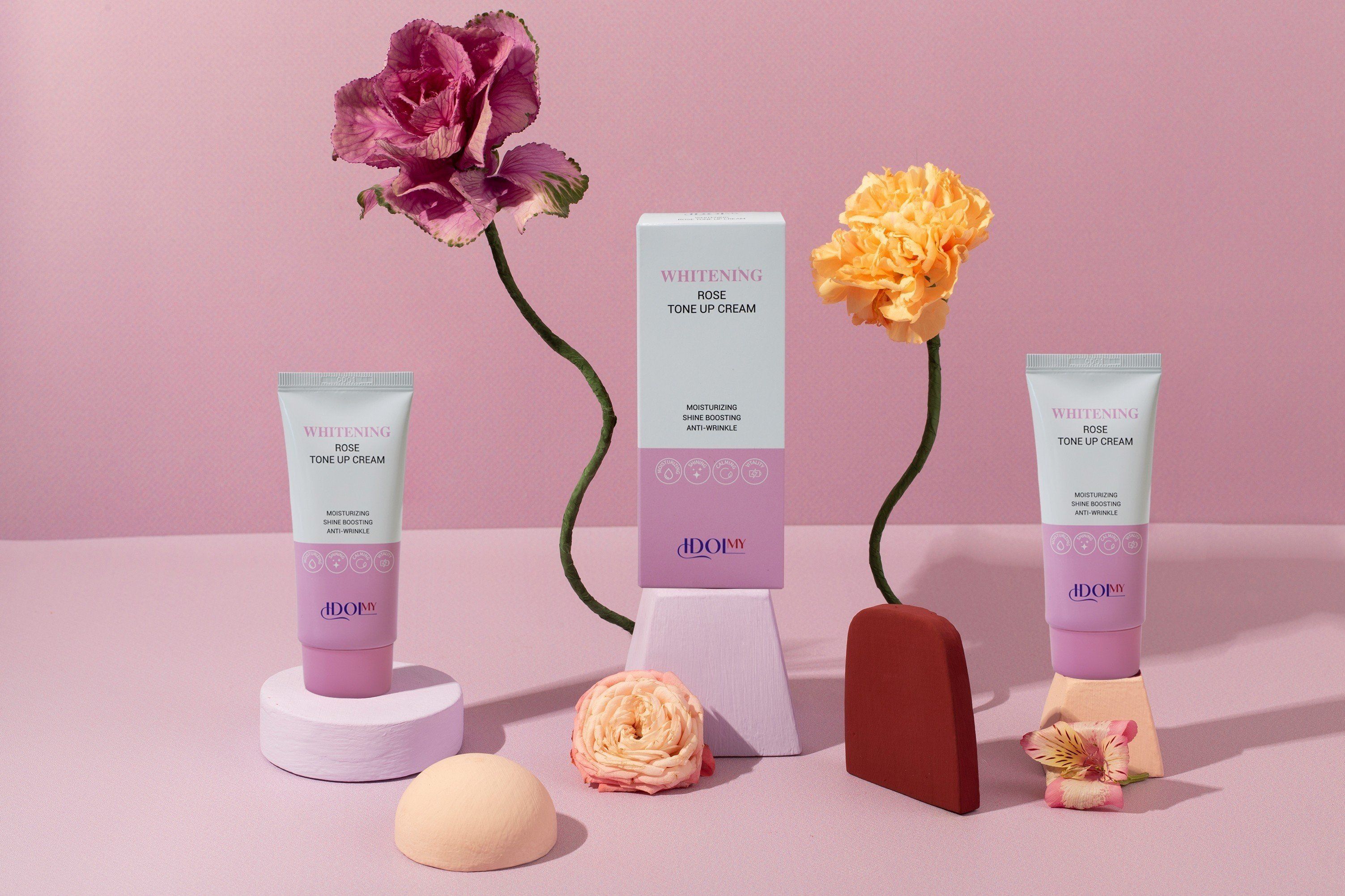 Kem nâng tone WHITENING ROSE TONE UP CREAM | iCheck.vn