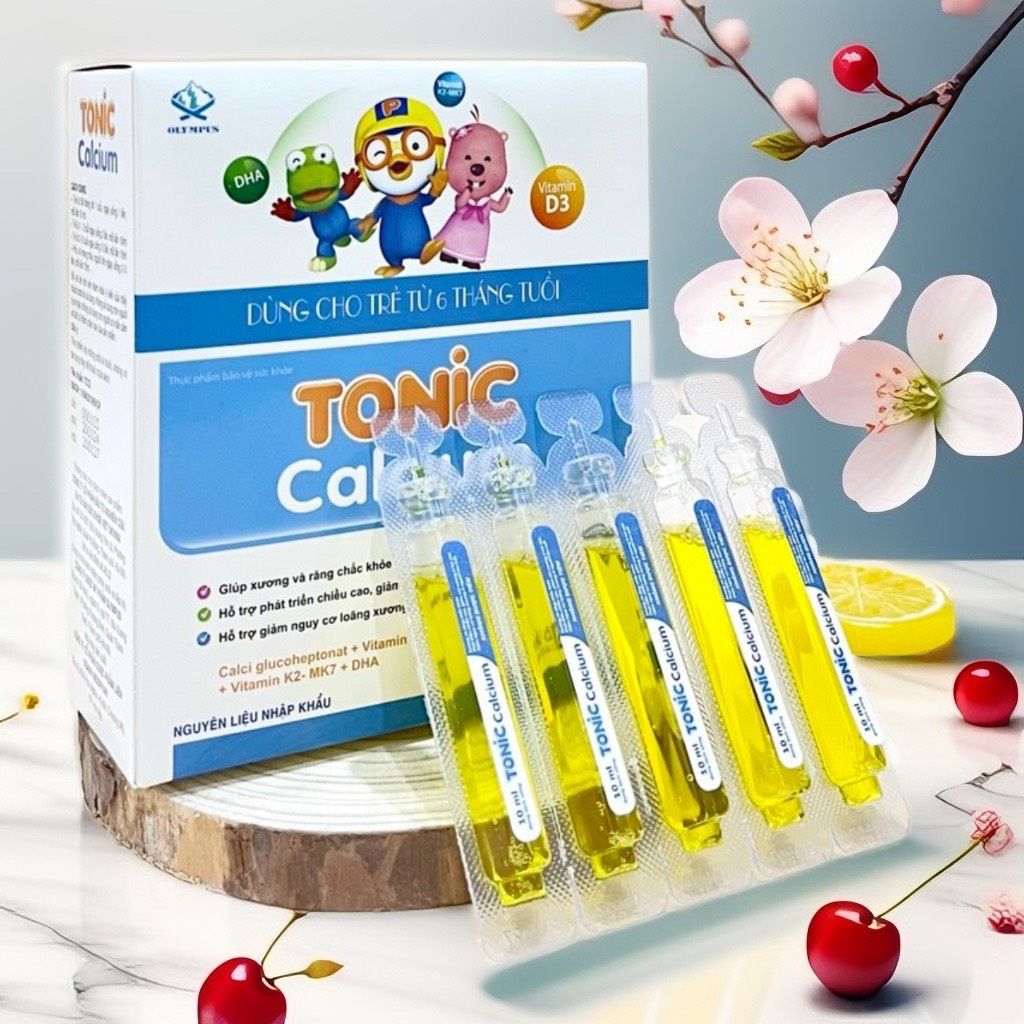8938538835189 - Tonic Calcium - Hỗ Trợ Bổ Sung Canxi Dùng Đư