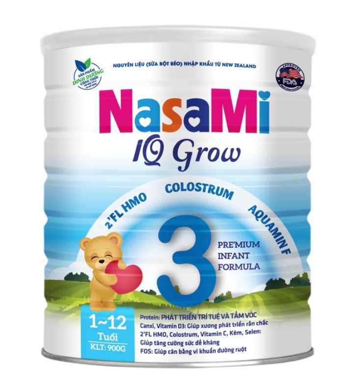NASAMI IQ GROW PRE’MIUM INFANT FORMULA 900g | iCheck.vn