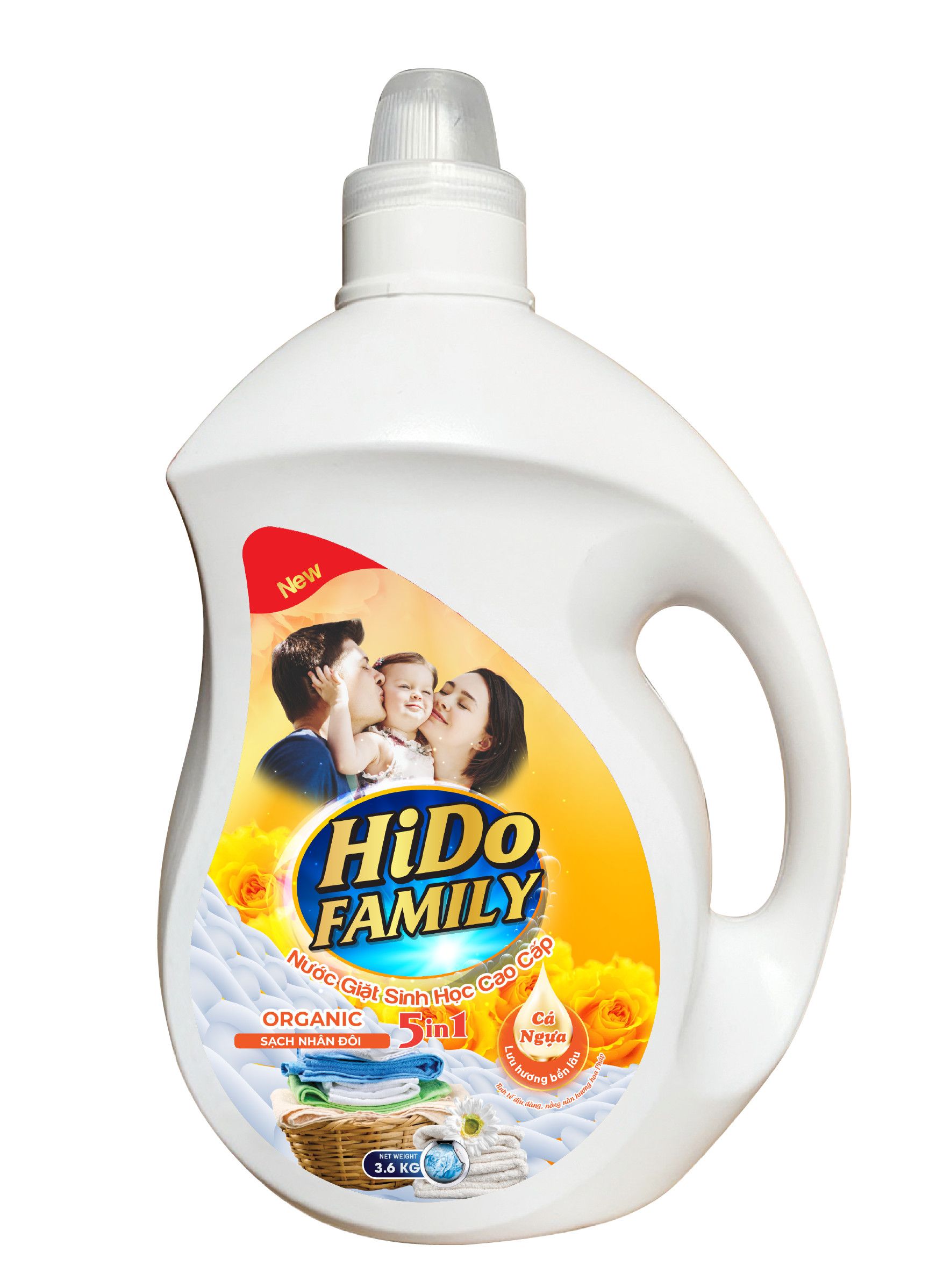 NƯỚC GIẶT HIDO FAMILY 3.6kg | iCheck.vn