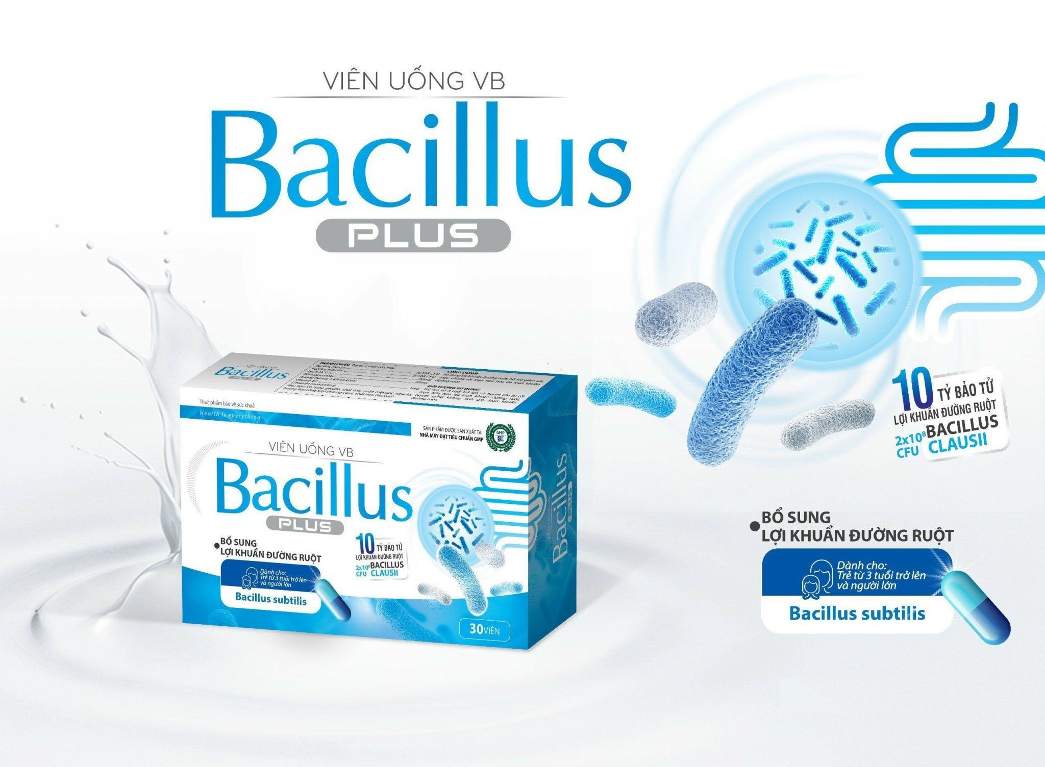Viên uống VB Bacillus Plus | iCheck.vn