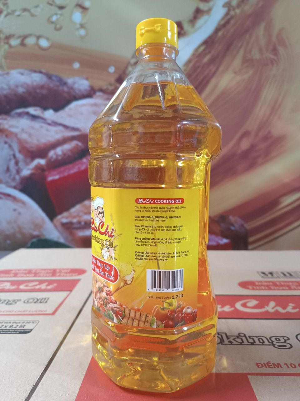 Dầu ăn thực vật Duchi 1.7L | iCheck.vn