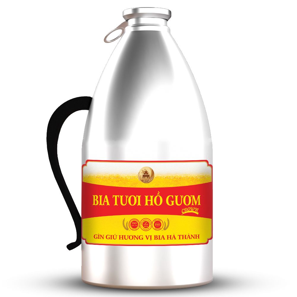 BIA TƯƠI HỒ GƯƠM CROWN 2L