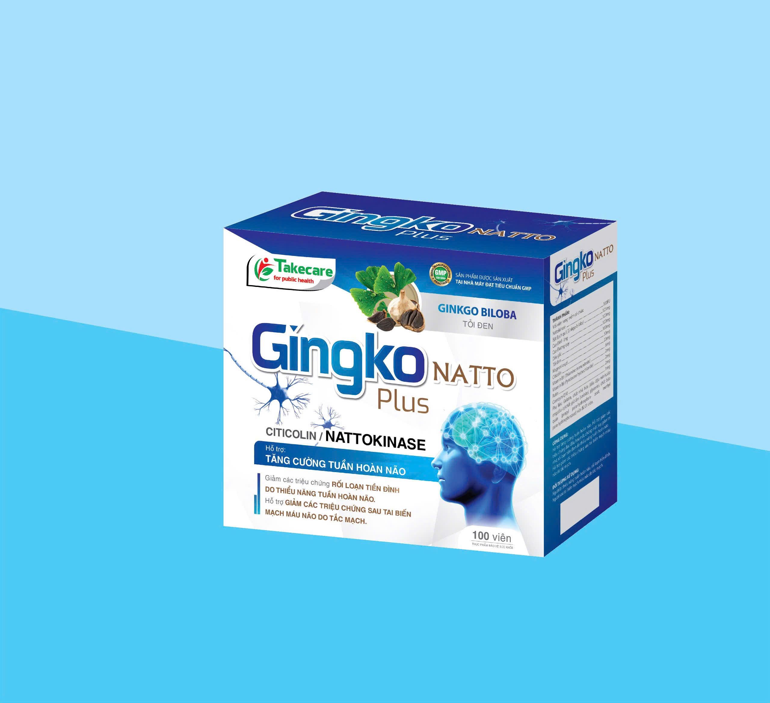 Thực phẩm bảo vệ sức khoẻ Gingko Natto Plus | iCheck.vn
