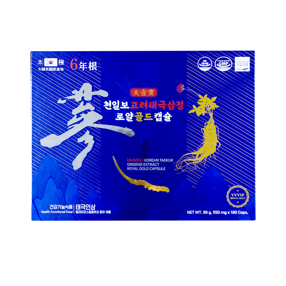 Thực phẩm bảo vệ sức khỏe Heaven 1 Korean Taekuk Ginseng Extract Royal ...