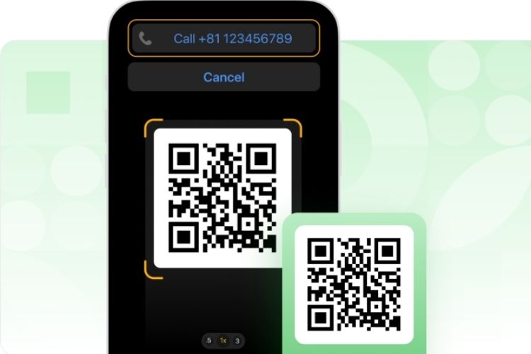 How to create a free, Ad-free phone number QR Code with iCheckQR
