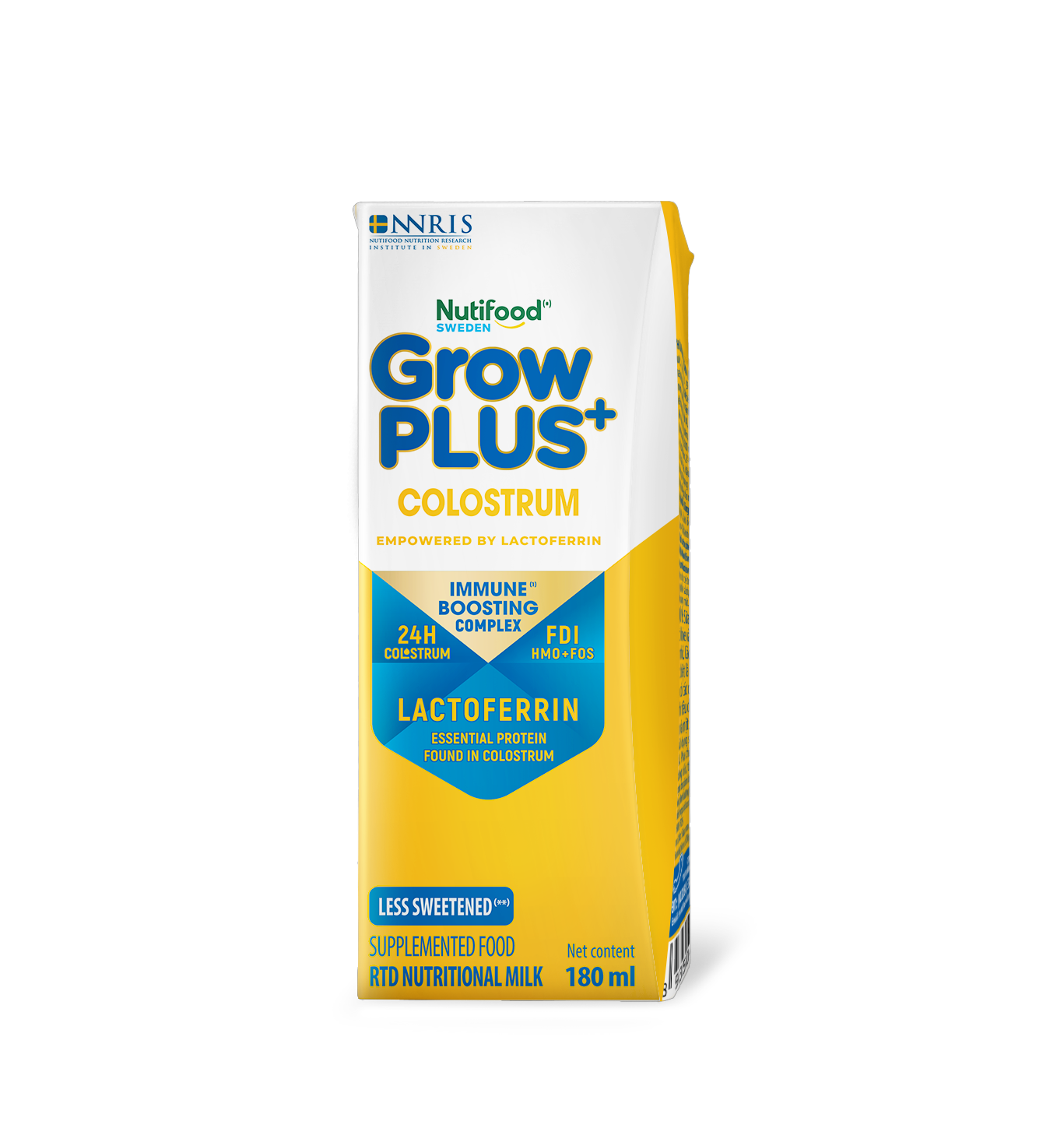 Sữa uống dinh dưỡng Nutifood GrowPLUS+ Colostrum Lactoferrin 180ML ...