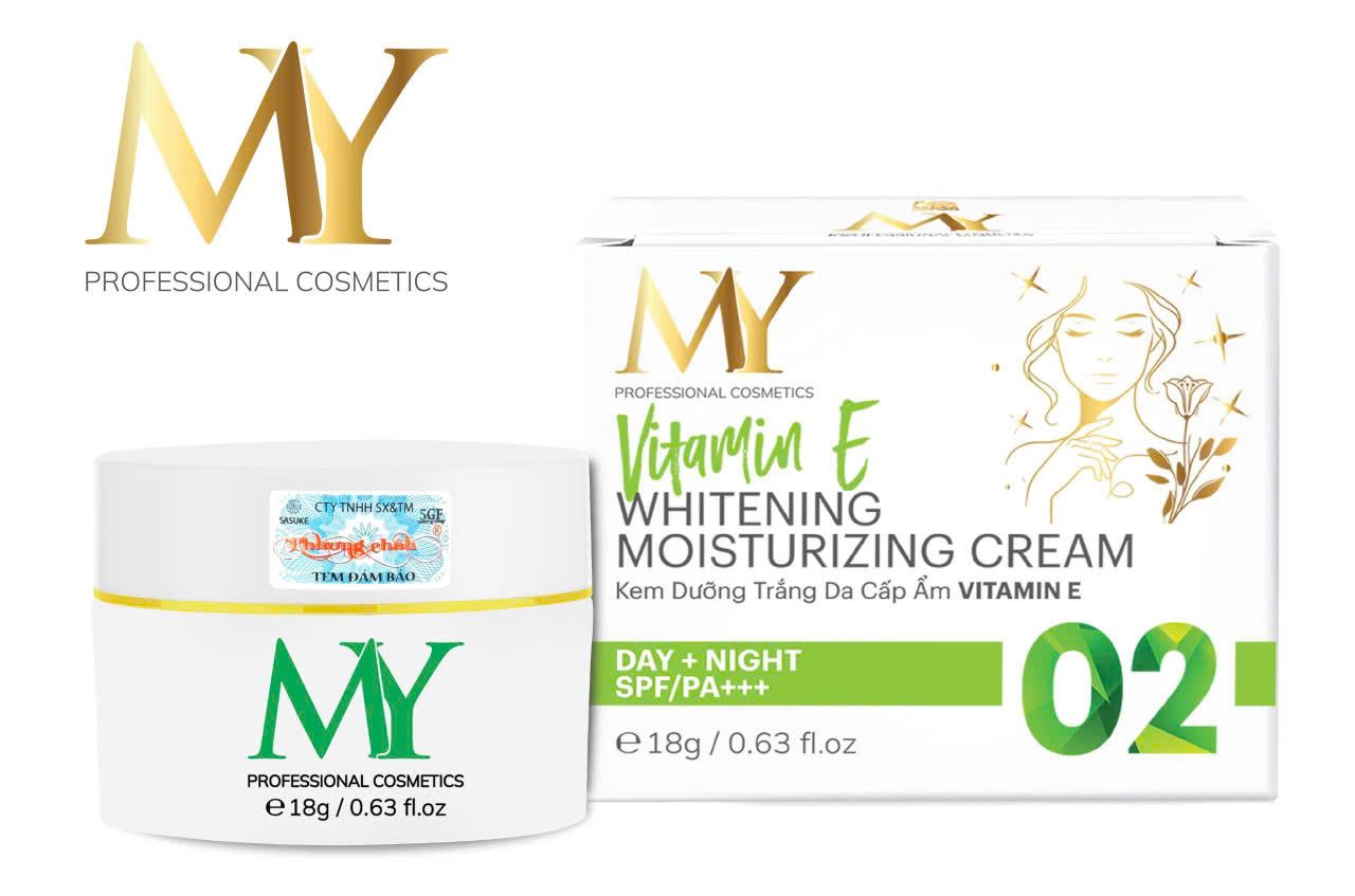 MY 02 - Kem dưỡng trắng da cấp ẩm VITAMIN E 18g | iCheck.vn