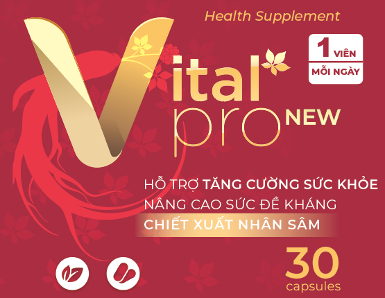 Thực phẩm bảo vệ sức khỏe Vital pro new - Lọ 30 viên | iCheck.vn