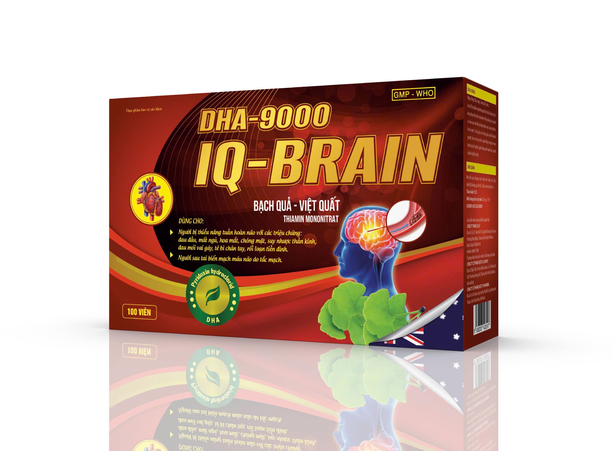 Thực phẩm bảo vệ sức khoẻ DHA - 9000 IQ - BRAIN | iCheck.vn
