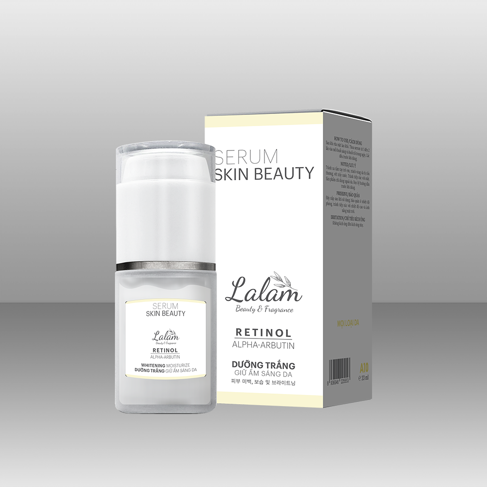 LALAM SERUM DƯỠNG TRẮNG GIỮ ẨM SÁNG DA 33ML MÃ SẢN PHẨM A10 | iCheck.vn