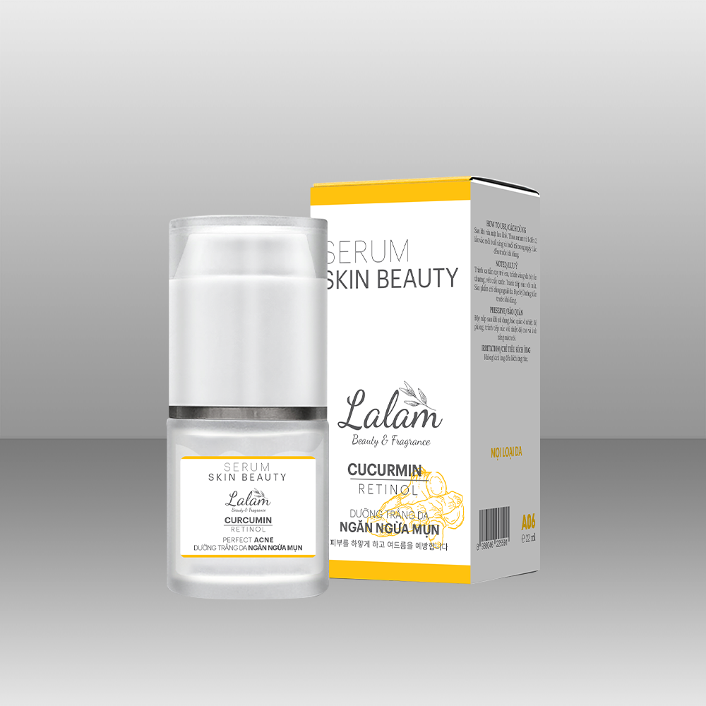 LALAM SERUM DƯỠNG TRẮNG DA NGĂN NGỪA MỤN 22ML MÃ SẢN PHẨM A06 | iCheck.vn