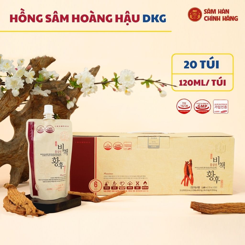 HONGSAMJIN BICHAEK HWANGHU-KOREAN RED GINSENG EXTRACT Hồng Sâm Hoàng ...