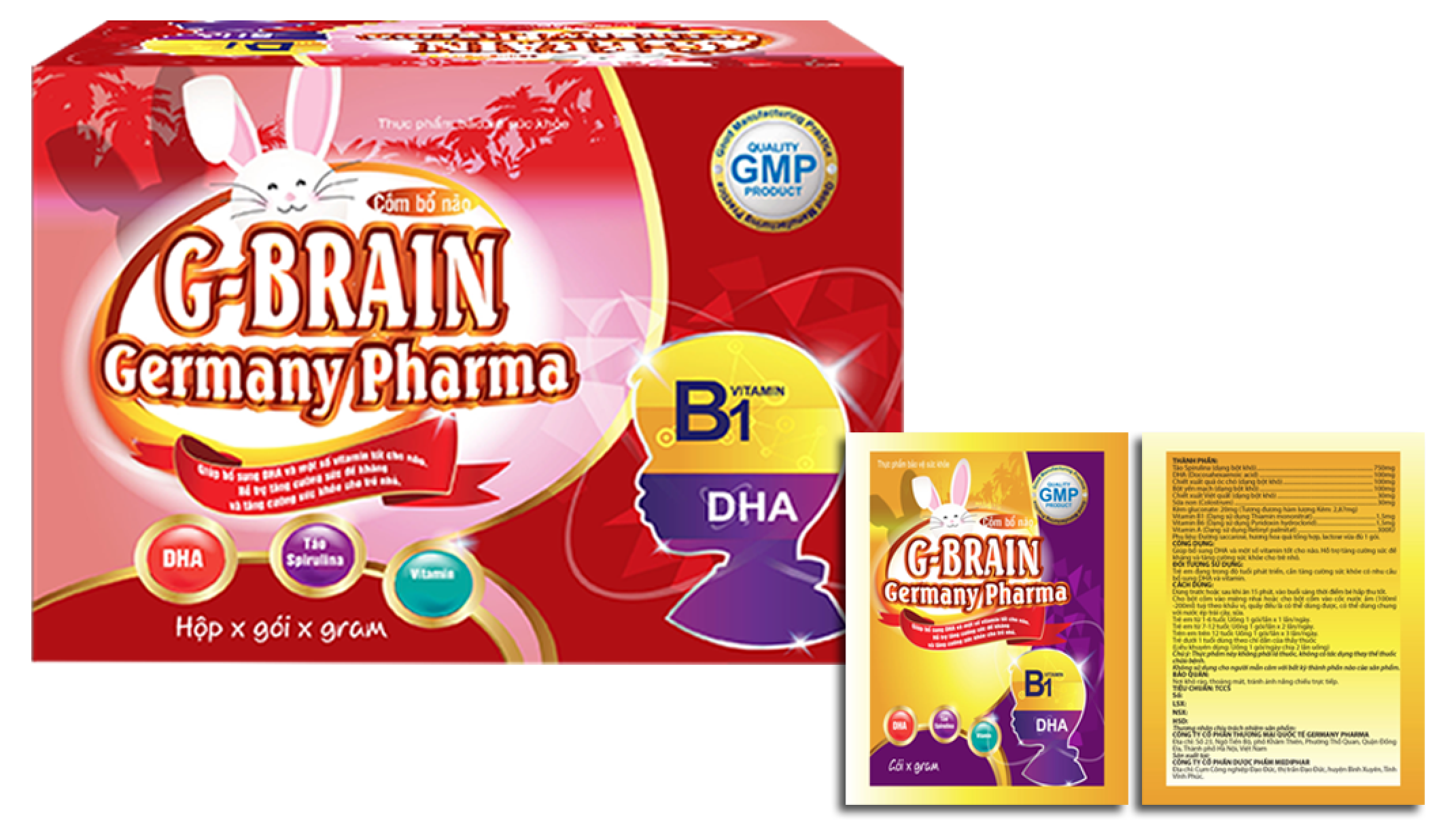 G - BRAIN GERMANY PHARMA | iCheck.vn